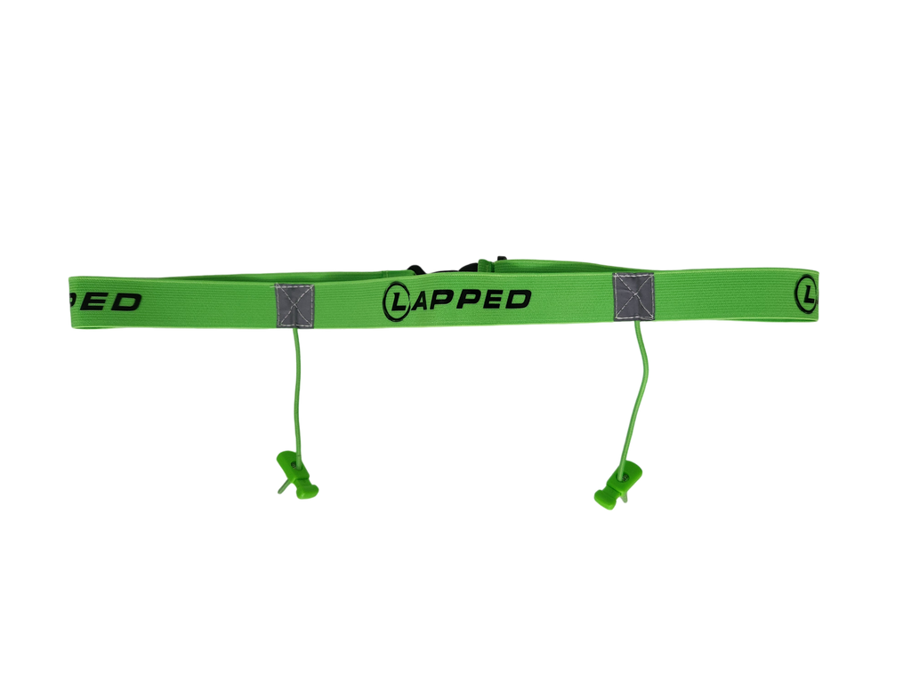 Race belts with gel holders – Lapped